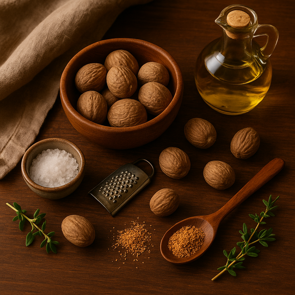 Рецепты с мускатным орехом – выпечка, соусы, каши и мясо
